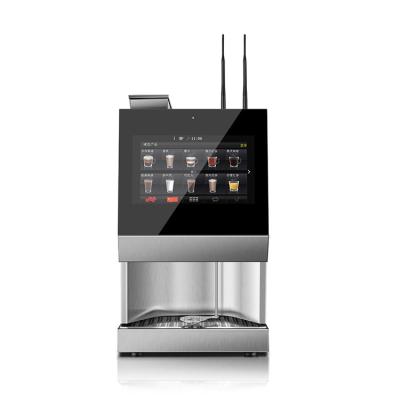 China MACAS Coffee Vendo Industrial Coffee Vending Machine With DIY Menu for sale