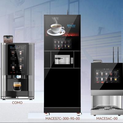 China Stainless Steel 304 Self Service Floor Standing Coffee Machine 220V 50Hz for sale