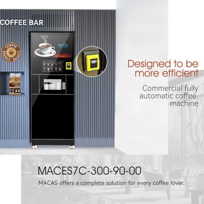 China Automatically Commercial Floor Standing Coffee Vending Machine for sale