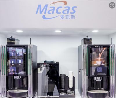 China High-Performance Bean To Cup Coffee Vending Machine For OCS And Office Scenarios for sale