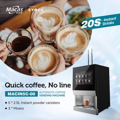 China Experience The Ultimate Convenience With Bean To Cup Coffee Vending Machine for sale