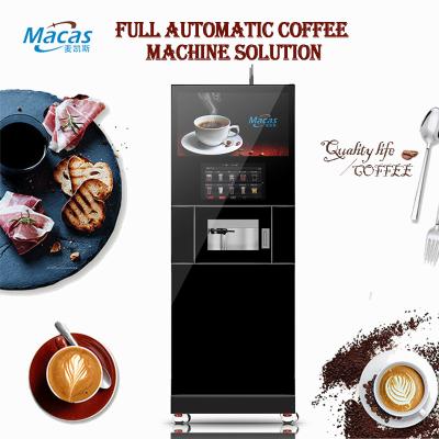 China Advanced Automatic Espresso Coffee Vending Machine Coffee Making Equipment for sale