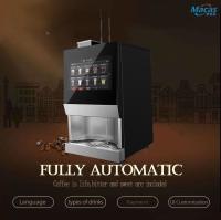China New Smart IoT Coffee Machine Durable Motor Pump Gear 15.6-Inch Touch Screen 220V Voltage CE Certified Coffee Maker for sale