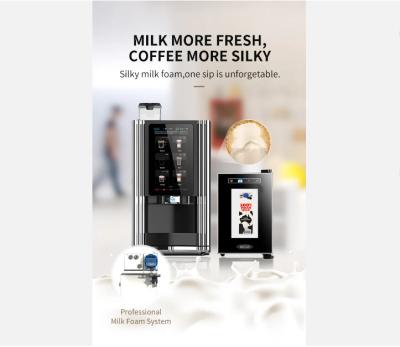 China Macas Automatic Commercial Bean To Cup Coffee Vending Machine with Advanced Control System for sale