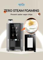 China Commercial Touch Screen Tea Coffee Vending Machine With Fresh Milk for sale
