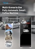 China Commercial Coffee Vending Machine 220VAC 2200W 100 Cups/Hour for sale