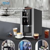 China Automatic Commercial Cappuccino Latte Mocha Table Top Coffee Vending Machine for sale