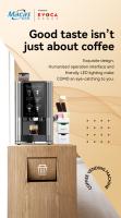 China Touch Screen Commercial Coffee Vending Machine for Cappuccino Latte Mocha for sale