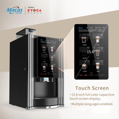 China Advanced Touch Screen Technology In Commercial Coffee Vending Machine for sale