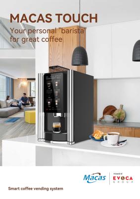 China 220V 2000W Automatic Coffee Vending Machine with 15.6inch Touch Screen for sale