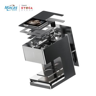 China Advanced Inkjet Printer Coffee Printing Machine 15W Operating Power for sale