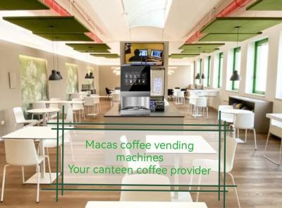 China Commercial Best Bean To Cup Coffee Vending Machine With Imported Grinder for sale