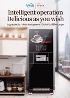 China 800CC Floor Standing Coffee Machine Precise Grinding Extraction For Rich Full-Bodied Flavors for sale