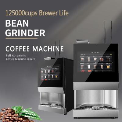 China 220V Auto Espresso Vending Machine with 15.6 Touch Screen for sale