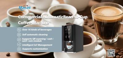 China 2000w Bean To Cup Coffee Vending Machine Built-in Grinder for sale
