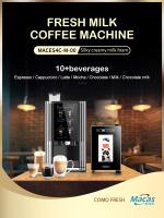 China Commercial Milk Coffee Vending Machine With Self-Cleaning System for sale