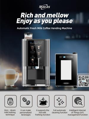 China Upgrade Office Customizable Commercial Coffee Vending Machine With Gear Pump for sale