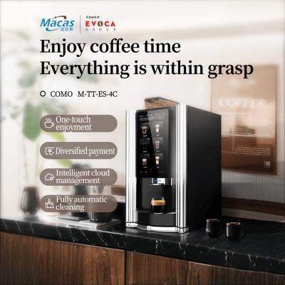China Fully Automatic Commercial Coffee Vending Machine with 15.6
