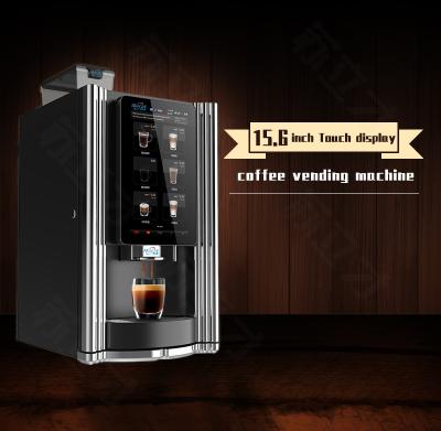 China Commercial Coffee Vending Machine 58kg Automatic with WIFI for sale
