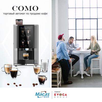 China More Than 12 Drinks Coffee Vending Machine With WIFI RJ45 Standard High Demand for sale