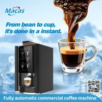 China Bean To Cup Coffee Vending Machine Optional Liquid and Milk Powder Frother for Your Business Needs for sale