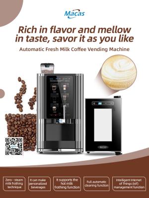 China Fresh Milk Espresso Automatic Coffee Vending Machine Cafe Use for sale
