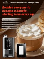 China Fresh Milk Espresso Automatic Coffee Vending Machine suits in HoReCa for sale
