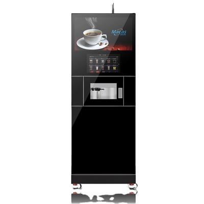 China Western GTD Hot Coffee Vending Machine Technical Parts for Hot Milk Tea Power Fault Resistant Sales Video Available in China for sale