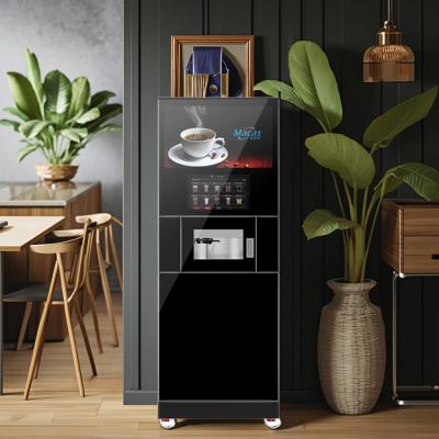 China EVOACAS LE Commercial Grade Stainless Steel Energy Saving Vending Machine Espresso Automatic Hot/Cold Coffee Maker Equipment for sale