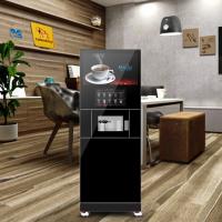 China Professional Self-Service Coffee Machine Automated Cup-Falling System Vending Coffee Bean Grinder for sale