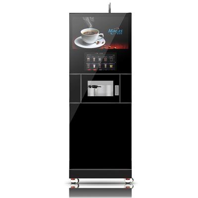 China Hot Sale Automatic Espresso Coffee Machine Beans-to-Cup Vending Service Coin Operated for Coffee Lovers for sale