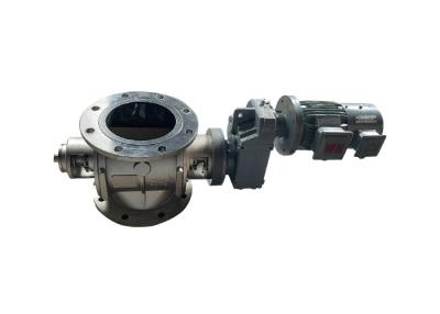 China Carbon Steel Rotary Valve / Material Conveyor Anti Jamming Type / PTFE for sale