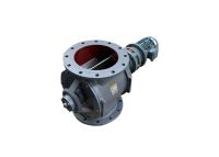 China Professional Production Of Carbon Steel Rotary Valves, Non Standard Round Mouth, Supporting Customization for sale