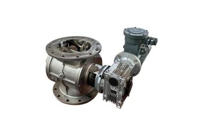 China Medium Temperature Stainless Steel Rotary Valve Providing Original Work Pressure and Operatingspeed Up To 60 RPM for Material Isolation for sale