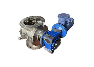China 4L rotary airlock valve engineered for operation in pneumatic conveying and dust collection systems operating at 50 60Hz frequency for sale