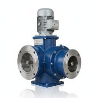 China Rotationspeed 60 RPM Rotary Feeder Valve Electric Motor Operated Suitable for Normal Temperature Bulk Material Conveying for sale