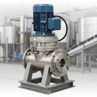 China Potato Powder Transport Rotary Feeder Valve With Electric Motor Drive Type Designed For Normal Temperature Industrial for sale