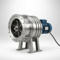 China Potato Powder Transport Rotary Feeder Valve Featuring Reinforcing Ribs Impeller and Electric Drive for Material Transfer for sale