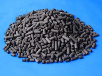 China Black Activated Carbon 500-1700 m²/g Surface Area for Sewage Treatment & Water Purification | 1.8 g/cm³ Density for sale
