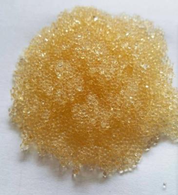 China Ion exchange resin  Light colored spherical particles Used for preparing water for food processing, etc for sale