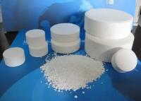 China Trichloroisocyanuric Acid C3Cl3N3O3 Tablets with 90% Active Chlorine for Industrial Water Treatment and Disinfection for sale