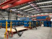 China V Process Production Line For Counterweights Integrating Plastic Film Sealing And Vacuum Negative Pressure for sale