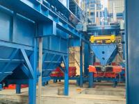 China Counterweights Integrating Plastic Film Vacuum Process Production Line Cast iron for sale