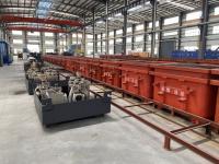 China Lost Foam Casting Equipment with Standardized Sand Boxes for High Volume Production and Automated Molding Stations for sale