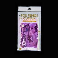 China Tassel Pink Foil Backdrop Curtain For Birthday Event Party City Tinsel Curtain Colorful for sale
