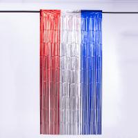 China ISO9001 Colorful Creative Plastic Party Fringe Curtain Customization for Festive Party Ambiance for sale