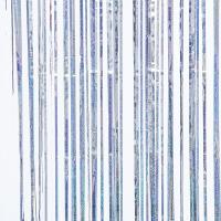 China Laser Foil Fringe Christmas Tinsel Curtain Background For Indoor / Outdoor Festival Decoration for sale