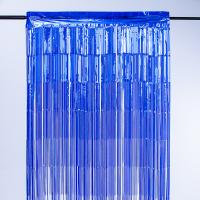 China Multicolored Waterproof Wall Mounted Laser Rain Curtain PET Background For Festive Occasions for sale