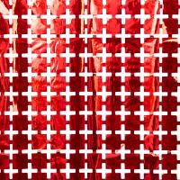 China Grid Background Wall Square Rain Silk Curtain For Elegant Party Living Room DéCor for sale