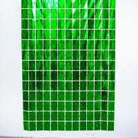 China Foil Assorted Modern Silk Grid Square Metallic Foil Backdrop Design Perfect For Party Decor for sale